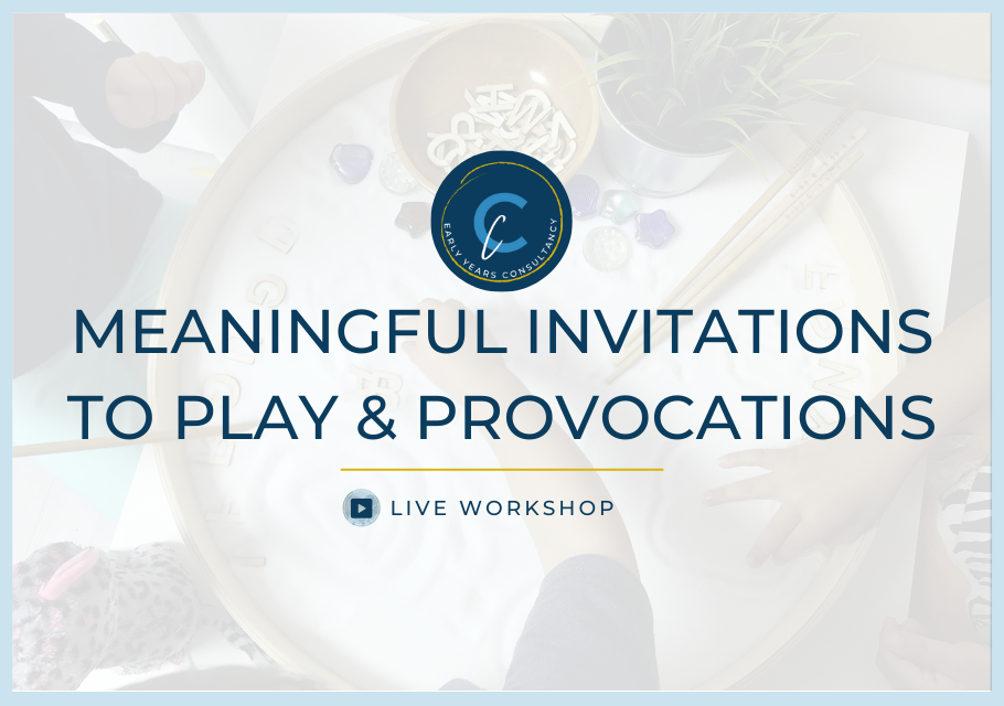 Meaningful Invitations to Play & Provocations