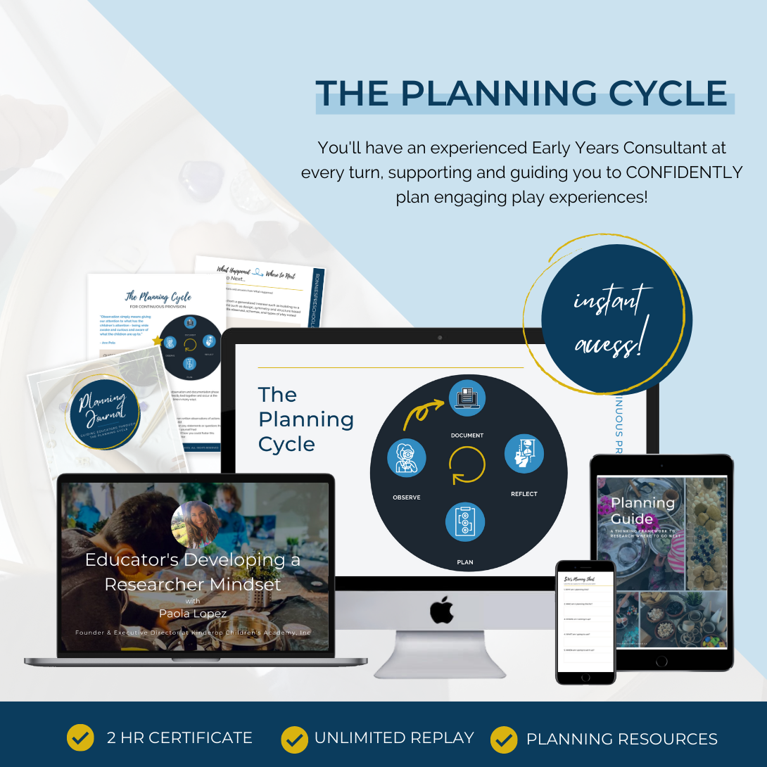 The Planning Cycle